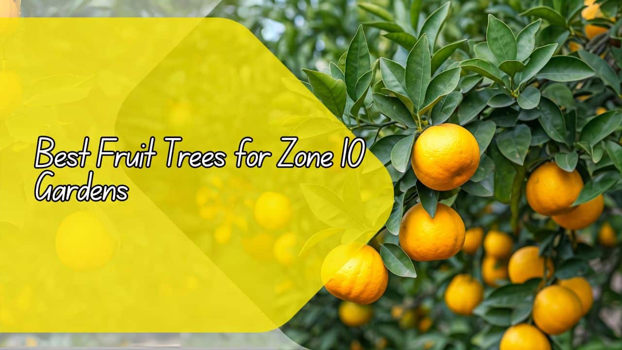 Best Fruit Trees For Zone 10 Gardens