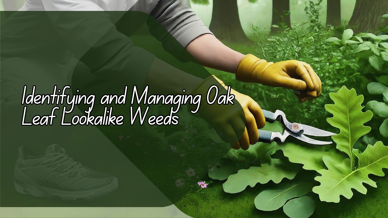 Identifying And Managing Oak Leaf Lookalike Weeds