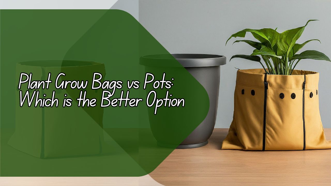 Plant Grow Bags Vs Pots: Which Is The Better Option For Your Garden?