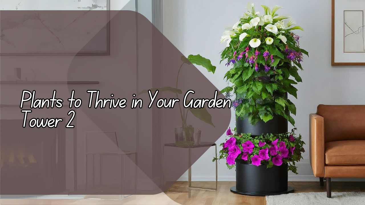 Top 5 Plants To Thrive In Your Garden Tower 2