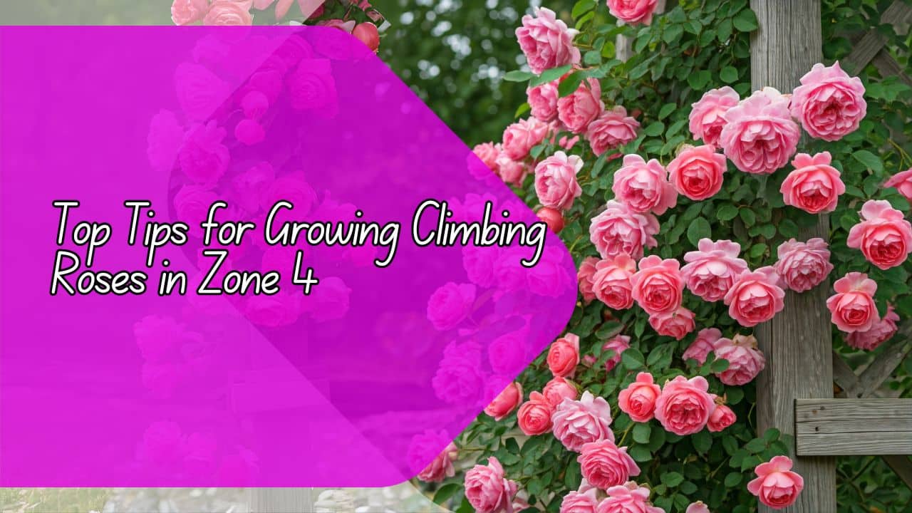 Top Tips For Growing Climbing Roses In Zone 4